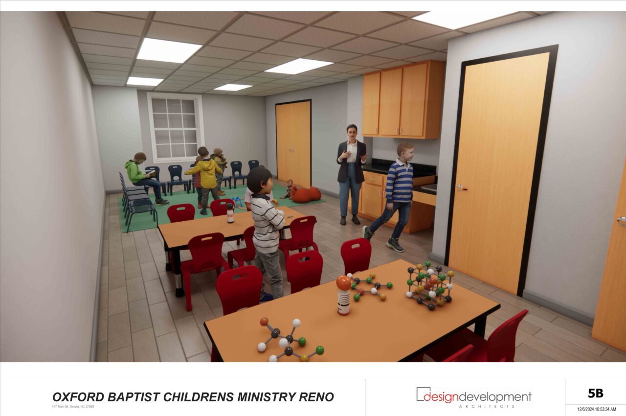 Rendering & Floor Plans | Oxford Baptist Church
